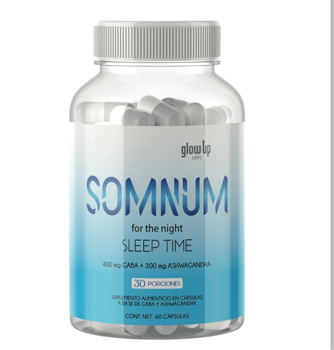 SOMNUM 60 capsulas 30 porciones – Suplementos Mty