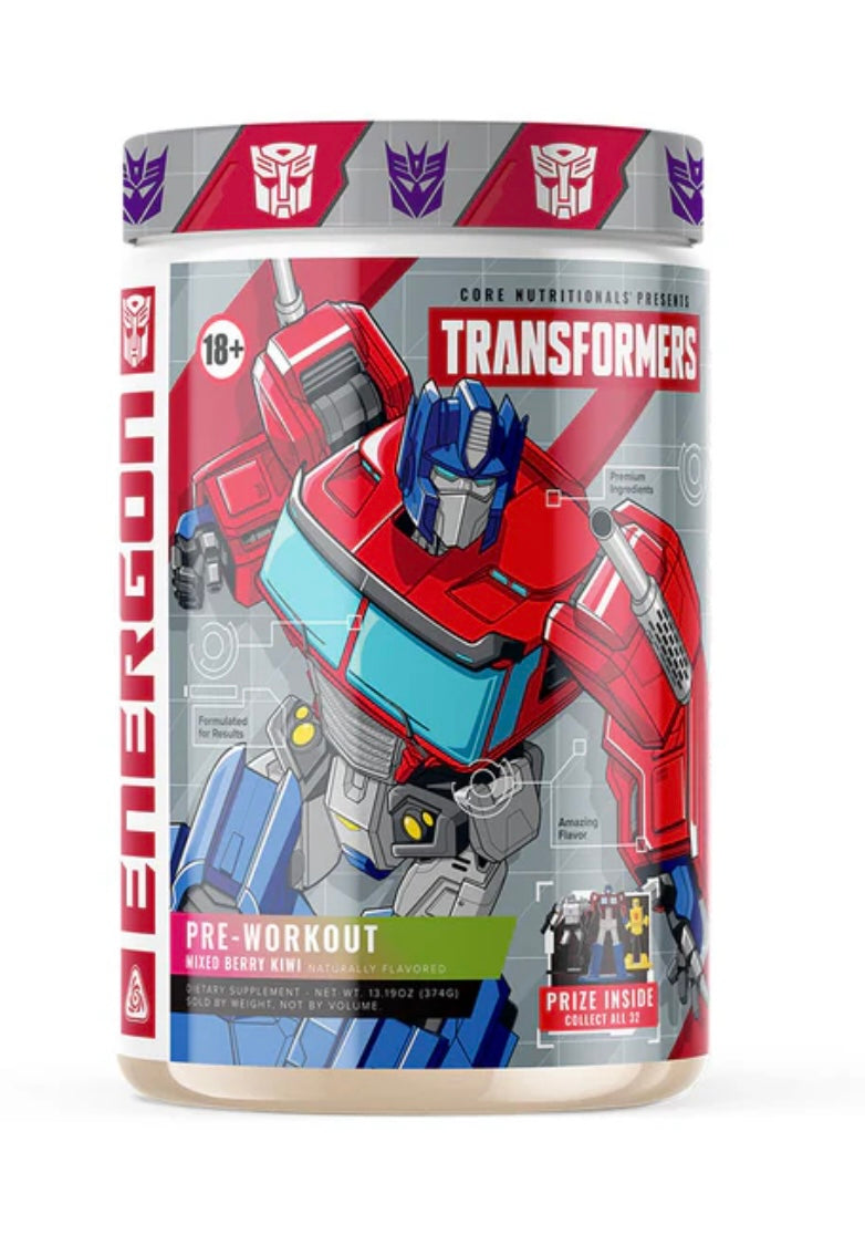 TRANSFORMERS® ENERGON - PRE-WORKOUT 20 porciones – Suplementos Mty
