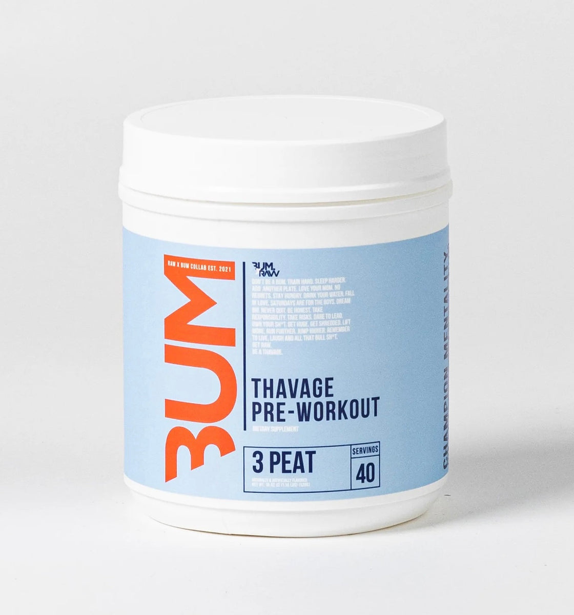 THAVAGE PRE-WORKOUT 40 porciones – Suplementos Mty